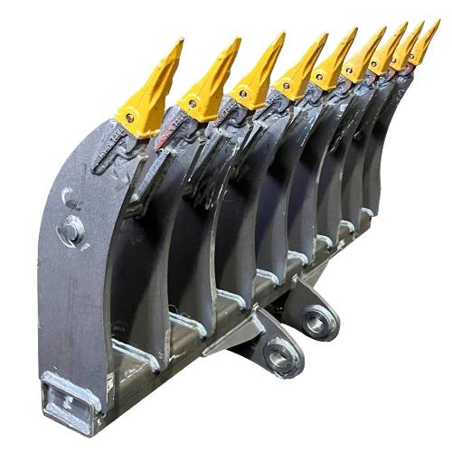 Customizable Excavator Rake Bucket 1T - 50T Excavator Backhoe Root Rake