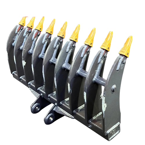 Customizable Excavator Rake Bucket 1T - 50T Excavator Backhoe Root Rake