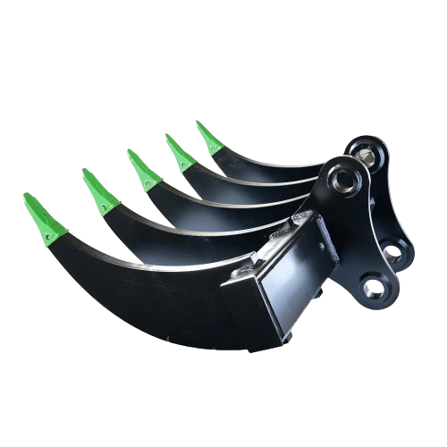 Customizable Excavator Rake Bucket 1T - 50T Excavator Backhoe Root Rake