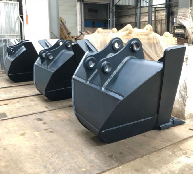 Trapezoidal Excavator Rock Bucket Q355B 20 Tonne Excavator V Ditch Bucket