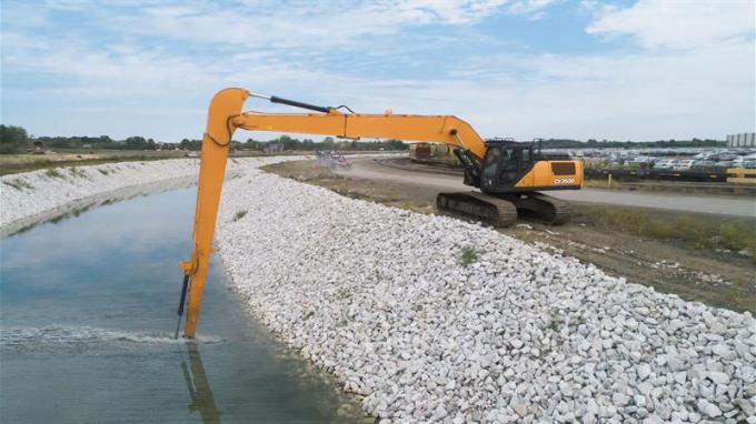 18m Excavator Long Reach Boom 25m Extended Excavator Boom And Arm