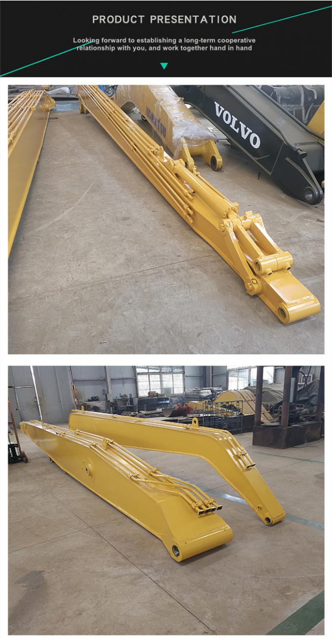 Custom Extended Excavator Long Reach Boom 7m - 30m Swing Digger Arm
